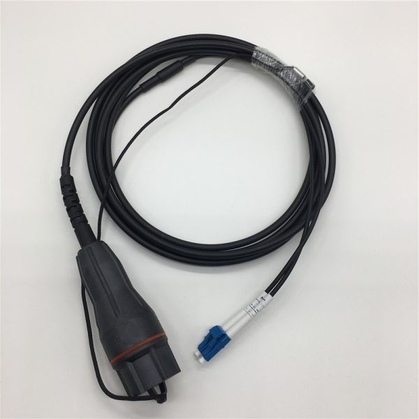 Quality IP67 Defense Waterproof Fiber Optical Cable with Fullaxs LC for Ericsson for sale