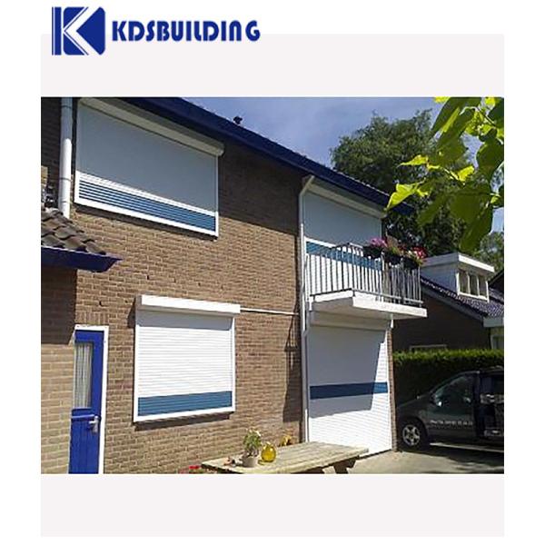 Quality KDSBuilding Hurricane Thermal One Piece Aluminum Roll Round Shutter Window for sale