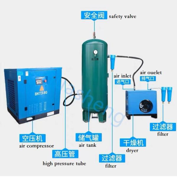 Quality Automatic Compressed Air Receiver for EPS Foam Sheet Foaming Equipment US Currency for sale