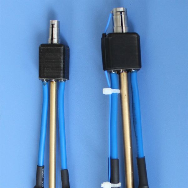 Quality PA66 GF30 Hot Riveting Pulse Plastic Heat Staking Head With Hemispherical for sale