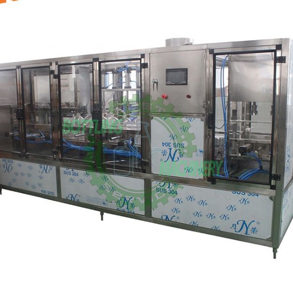 Quality 600BPH 6-6-1 3L / 5L / 10L Bottle Water Auto Bottle Filling Machine for sale