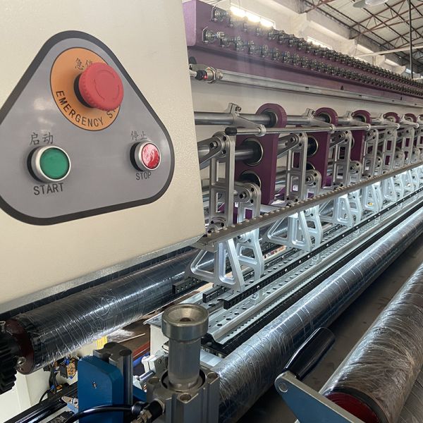 Quality 2450mm Width Mattress Quilting Machine High Speed 80-350m/H for sale