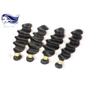 Quality Dyed Unprocessed Jet Black Body Weave Soft No Shedding No Tangle for sale