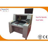 Quality High Speed 2 Way Sliding Cutting Depaneling PCB Router Machine Low Stress for sale
