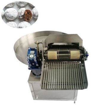 Quality Automatic cocoa powder chocolate sprinkles rotary table coating machine for sale