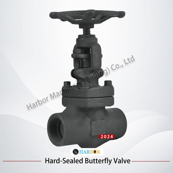 Quality DN15-DN50 High Temperature Carbon Steel Hard Seal Threaded Manual Globe Valve Z for sale