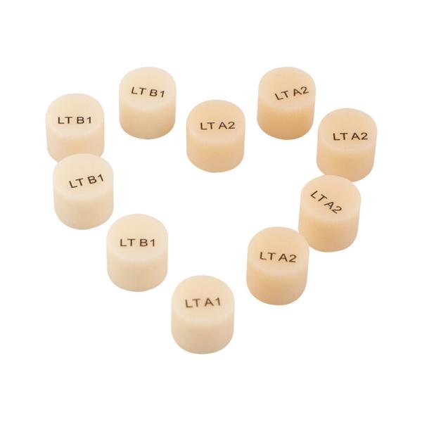 Quality 10mm Ceramic Translucent Zirconia Blocks 10 PCS IPS Emax Ingots for sale
