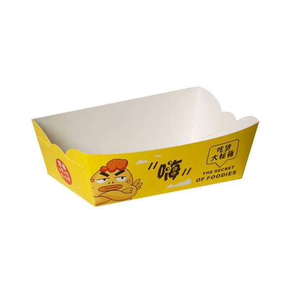 Quality Food Paper Packaging Fried Chicken Box Carton Box Packaging Custom for sale