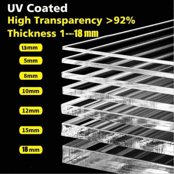 Quality Unbreakable clear Plastic Glass Sheet Pc Polycarbonate Sheet Solid Sunlight for sale
