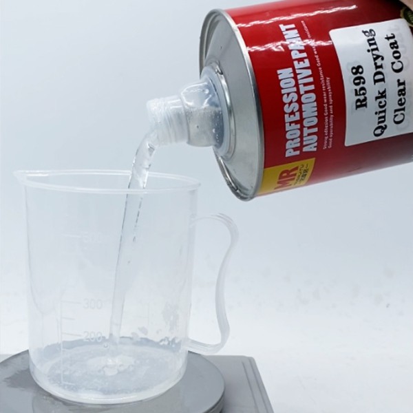 Quality Super Drying Automobile Clear Coat Auto Paint Hardener Epoxy Resin OEM for sale