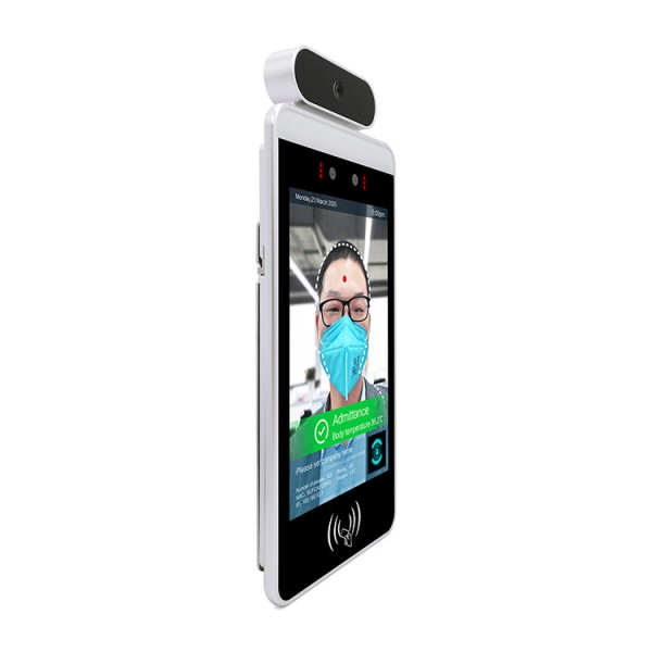 Quality 8 inch face recognition device with automatic temperature measuring 8inch face for sale