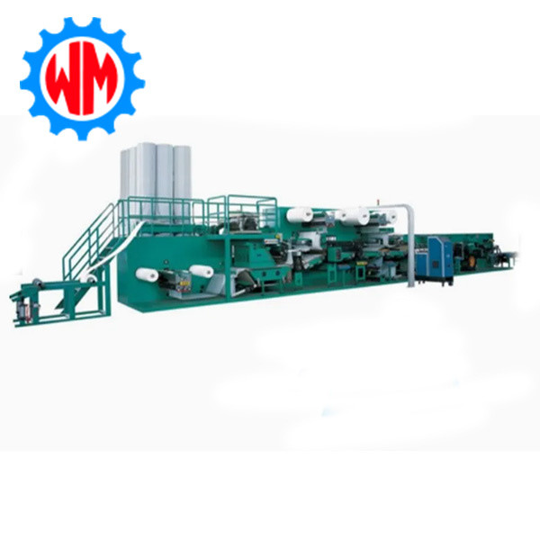 Quality Professional Customized Underpad Manufacturing Machine Full Servo High Speed With Lower Energy for sale