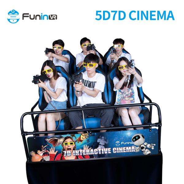 Quality Entertainment 5D Movie Theater For Trampoline Park for sale