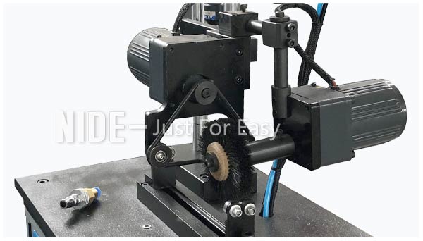 armature commutator deburring machine