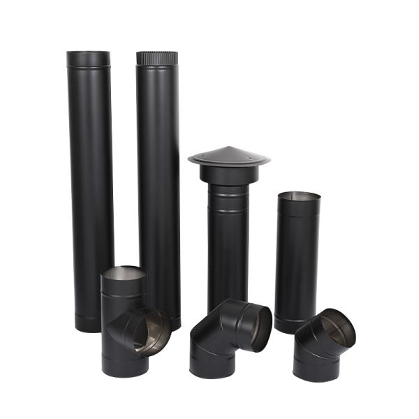 Quality Single Wall Angled Chimney Pipe 0.45mm-1.2mm Thickness CE Certification for sale