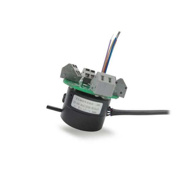 Quality 12 Wires High Current Performance through hole slip ring for sale