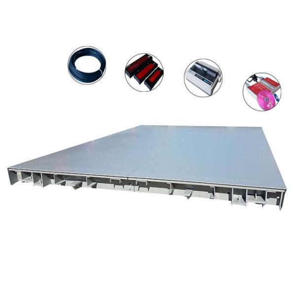Quality 100T Industrial Weighbridge , 22M Lorry Weighing Scales for sale