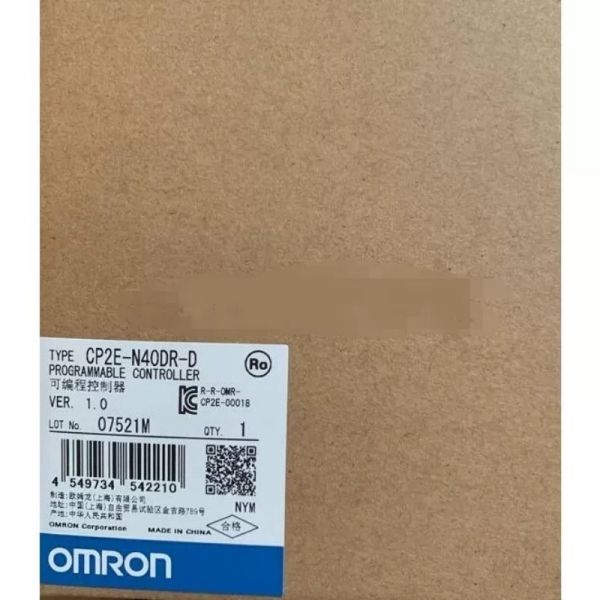 Quality Omron CP2E-N40DR-D PLC - Compact Programmable Logic Controller for Small to for sale