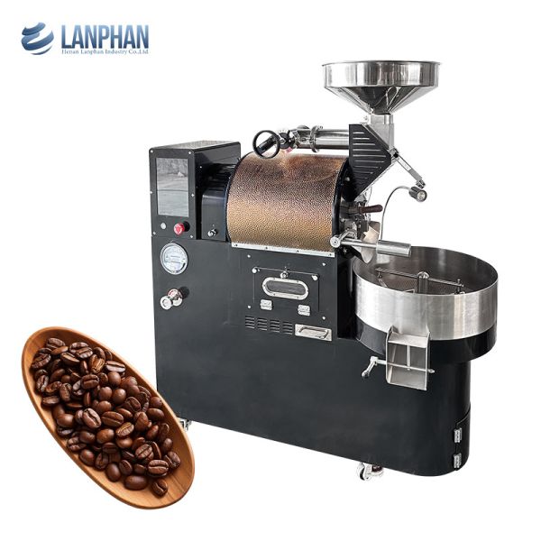 Quality 3kg Touch Screen Coffee Bean Roasting Machine Electric Cocoa Roaster Machinery for sale
