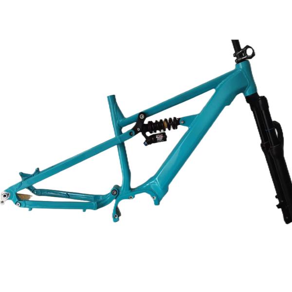 Quality 29er Boost Bafang 250w Full Suspension Ebike Frameset Electric Bicycle for sale