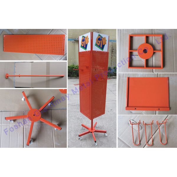 Quality 4 Sided Rotating Rack Turntable Stand Rotating Display for sale