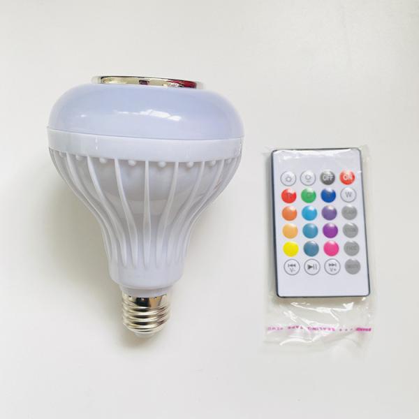 Quality RGB W Temperature Music Bulb Speaker for Smart and Party Atmosphere LED Light for sale