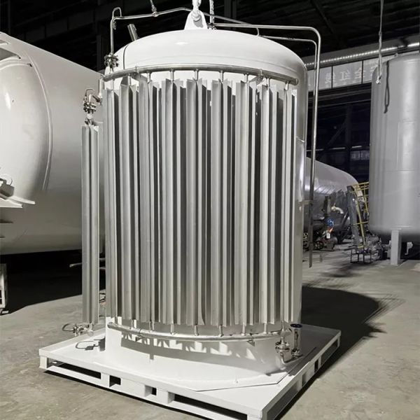 Quality 1000L Liquid Micro Bulk Tanks 1m3 Liquid Oxygen Storage Tank for sale
