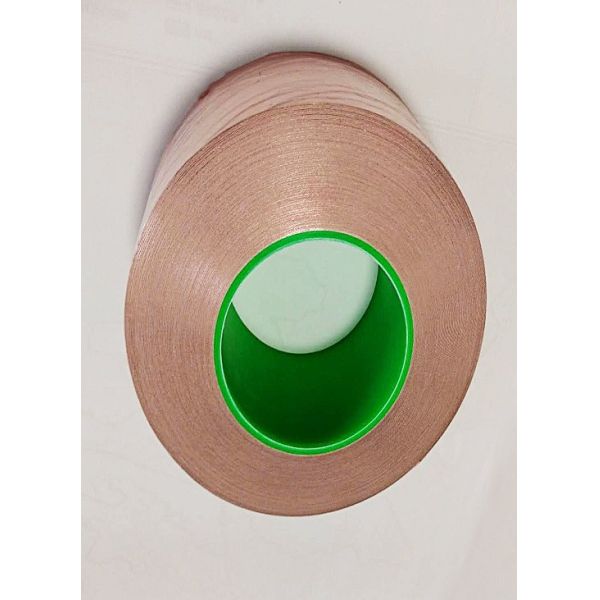 Quality 50mm 0.06mm MRI Room Copper Foil Conductive Tape Double Sided Adhesive Emi Shielding for sale