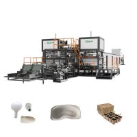 Quality Pulp Forming Moulding Line Machine For Medical Tray Urinal Bottle for sale