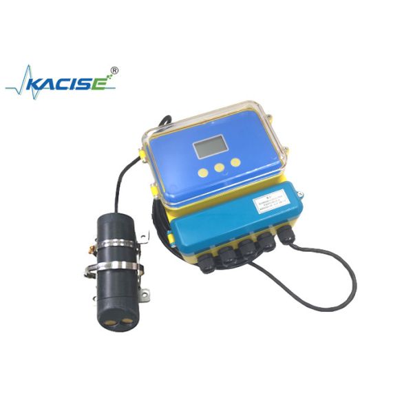 Quality Split Type Ultrasonic Doppler Flow Meter with RS485 Output and Battery Powered for sale