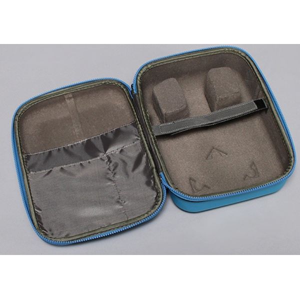 Quality Waterproof and Shockproof EVA Transmitter Carrying Case Blue Inner for sale