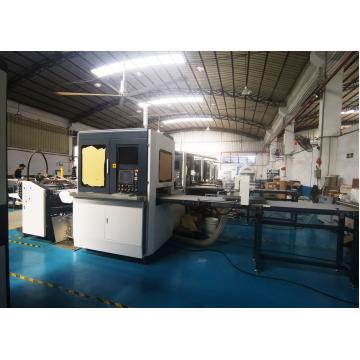Quality Luxury Shoe Box Making Machine L5981XW3182XH2103mm With Gluing Positioning for sale