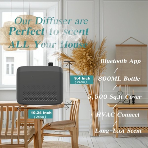 Quality 17W Aroma Diffuser Machines For Wide Coverage Area And Noiseless Aromatherapy In Up To 300 Square Feet Area for sale