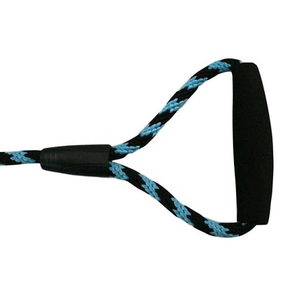Quality Custom Polyester Pet Traction Rope Metal Clips Double Dog Leash for sale