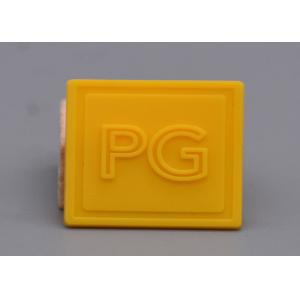 Quality High Resistance Silicone Stamp Screen Printed Patches With Raised Logo for sale