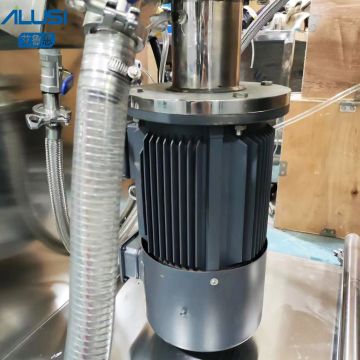 Quality 50L PLC Touch Screen Lotion Homogenizer Emulsifier For Cosmetic Making Machine for sale