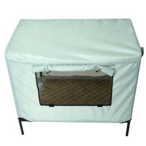 Quality Breathable 600D Elevated Canopy Dog Bed 32in Outdoor Dog Tent Bed for sale