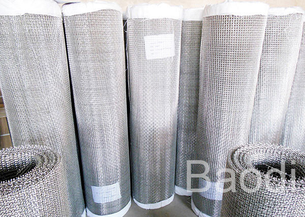 Quality Mild Steel Crimped Wire Mesh Electro Galvanized Woven Cloth As Filter For for sale