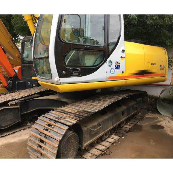 Quality 3000 Working Hours Used Excavator SH200 SH120-5 for Your Construction Projects for sale