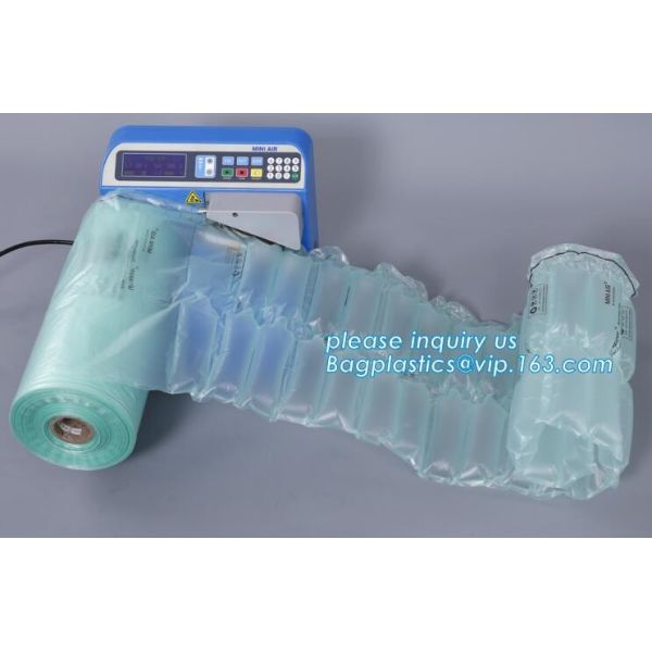 Quality air column bag, dunnage cushion air bag, protective shock resistant cushion hand bag packaging, bottle Column Air Cushio for sale