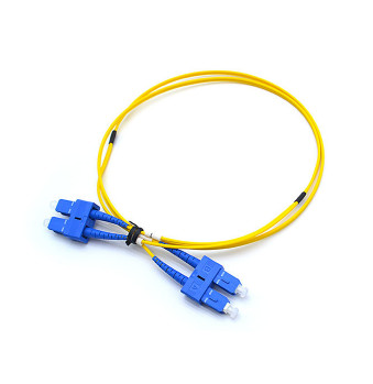 Quality SC UPC SC UPC SM Fiber Optic Jumper 2.0mm LSZH 3m ISO9001 Certification for sale