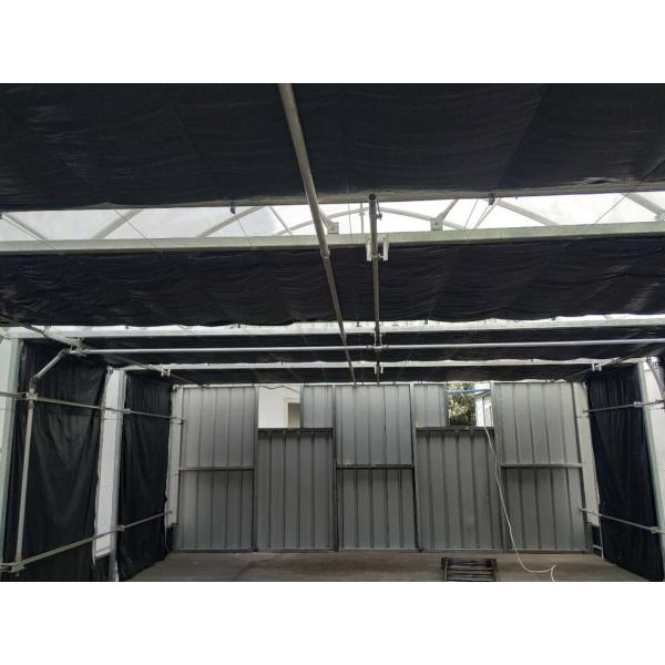 Quality Commercial Automated Blackout Greenhouse / Light Deprivation Greenhouse for sale