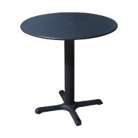 Quality Metal Steel Home Round Outdoor Cafe Terrace Folding Bistro Patio Garden Table for sale
