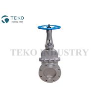 Quality Completed Closed Knife Valve , Bonneted Design Cast Steel Valves With No for sale