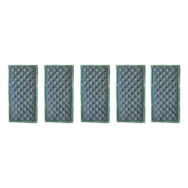 Quality Polyester Wool Outdoor Noise Barrier Fire Resistance For construction site for sale