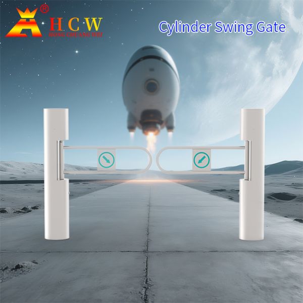 Quality Automatic Swing Barrier Turnstile Auto reset Vertical Access Control Turnstile Gate for sale