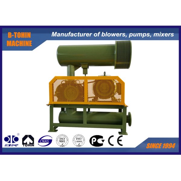 Quality Pressure 80 Kpa Heavy Duty Continuous Three Lobe Roots Vacuum Blower for sale