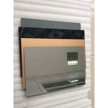 Quality Smooth Surface PVDF Aluminum Composite Panel 5500mm Length With 0.40mm Alu for sale