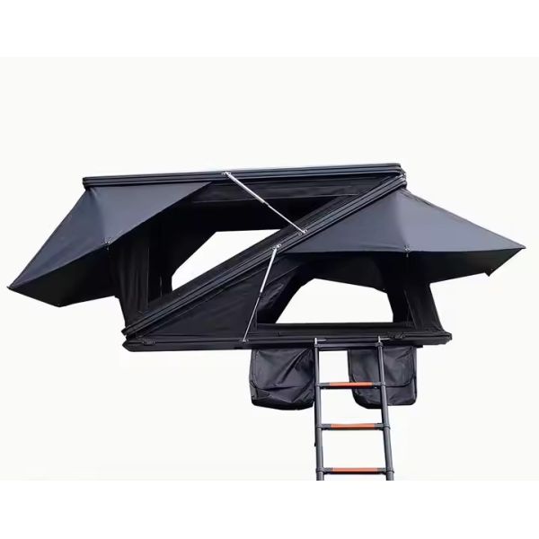Quality Foadable Black Z Rooftop Tent With 3000mm Waterproof Rating Four Reason for sale