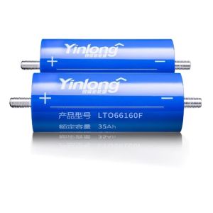 Quality Solar Storage LTO Battery Cell 35ah 66160F For Car Audio Solar Power System for sale